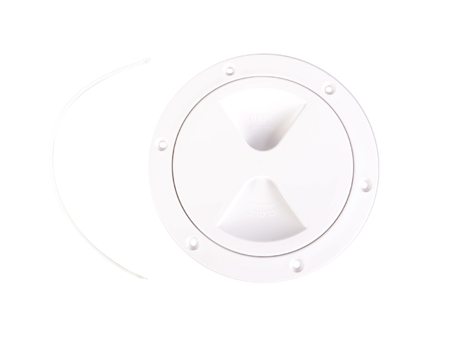 Inspektionsdeckel 152mm weiß | L-17801005 | Boot & Motor UG (haftungsb